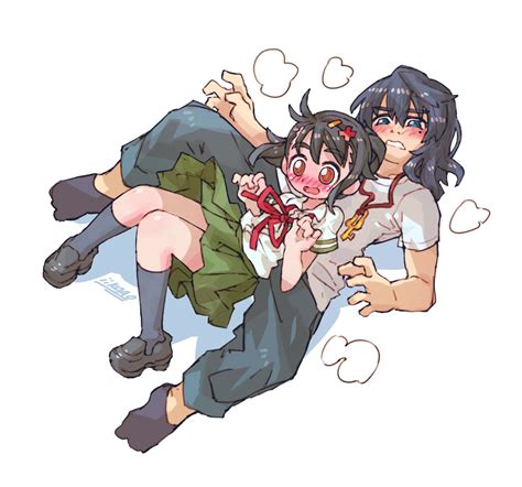 Iwato Suzume And Munakata Souta Suzume No Tojimari Drawn By Iikoao Danbooru