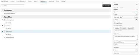 Hide And Show Columns In Oracle Visual Builder Table Techsupper
