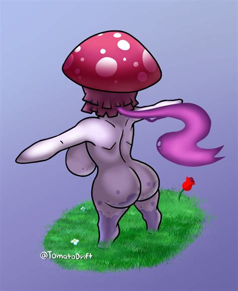 Rule 34 Ass Back View Grass Huge Ass Huge Breasts Night Cap Pvzbfn Nightcap No Background