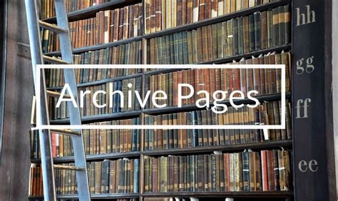 How To Create Custom Archive Pages In Wordpress With Elementor Custom