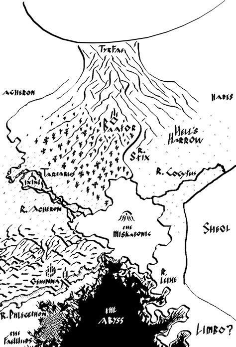 [art] A Map Pf The 9 Hells In My Custom Setting R Dnd
