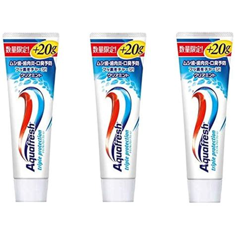 아쿠아 플래시 클리어 민트 160g×3 개세트 치약의약부외품 재팬스토어 일본약 의약품 전문 직구 쇼핑몰