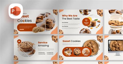 Tasty Cookies Powerpoint Template 397323 Templatemonster