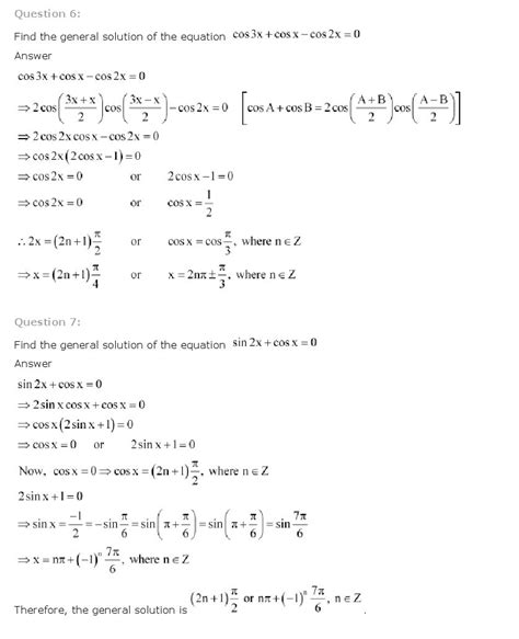 trigonometric functions class 11 mathematics ncert solutions