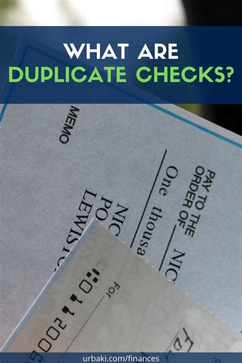What Are Duplicate Checks