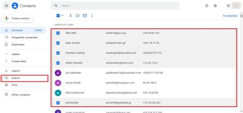 How To Export Google Contacts To CSV File Gmail G Suite