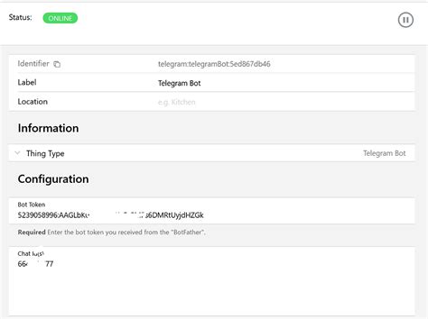 Telegram Binding Not Working No Logs Scripts And Rules Openhab Community