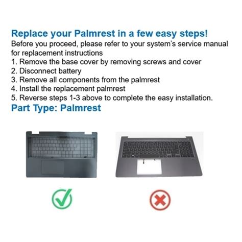 Dell Palmrest Assembly With Dual Pointing With Smart Card Reader Dell Uk