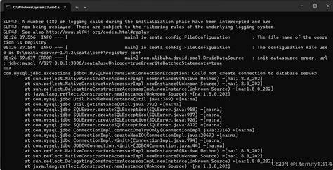 Commysqljdbcexceptionsjdbc4mysqlnontransientconnectionexception