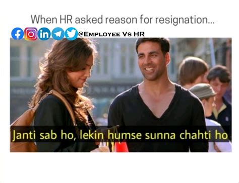 employee vs hr on linkedin linkedin instagram telegram facebook