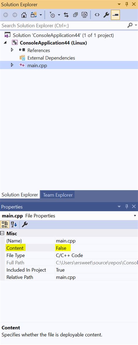 Linux Development With C In Visual Studio Wsl Asan For Linux Separation Of Build And