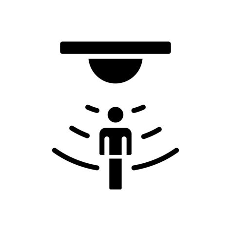 Motion Sensor Detection Symbol