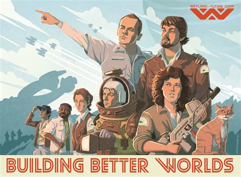 Alien Propaganda Poster Art Oc R Lv426