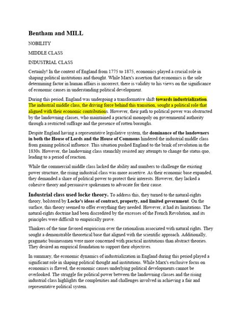 Bentham And Mill Pdf Utilitarianism Happiness