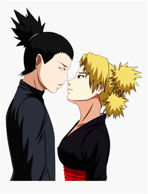 Shikamaru And Temari Shikamaru And Temari Kissing Hd Png Download