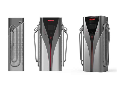 Sojo Manufacturer 80kw 180a European Standard Ev Charger Floor Standing