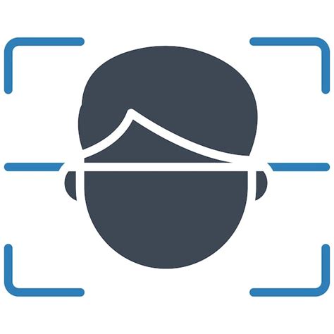 Premium Vector Face Scan Vector Illustration Style