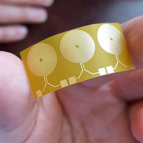 Flexible Interdigital Electrodes 50 Micron Polyimide Substrate With