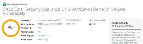 Vulnerabilidad CrÍtica En Cisco Email Security Appliance Sea Puede Ser Explotada Con Un Simple