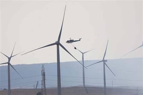 Las Fotografías Del Incendio Forestal En Facinas Tarifa