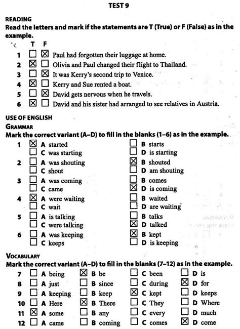 Reading Test 9 9 клас ДПА 2022 Англійська мова Марченко підсумкові контрольні роботи 2022