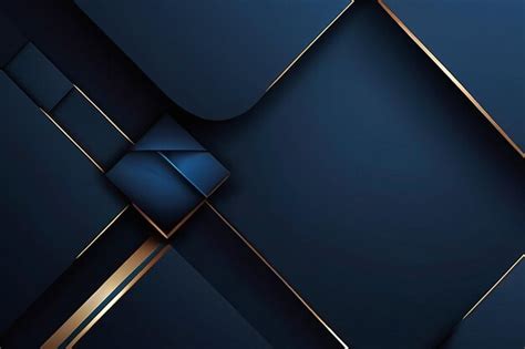 Premium Photo Minimalist Deep Blue Premium Abstract Background With