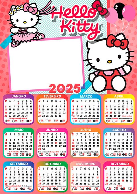 Hello Kitty Desk Calendar 2025 Marja Shandie