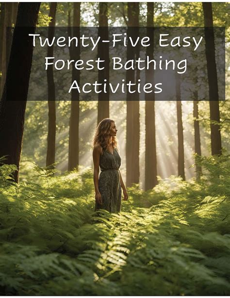 25 Forest Bathing Therapy Activities Etsy