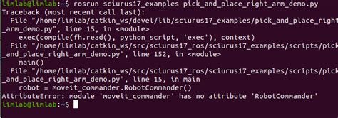 ROS运行报错 AttributeError module moveit commander has no attribute MoveGroupCommander 鱼香ROS