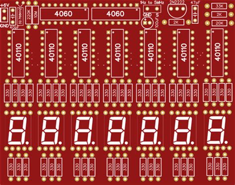 Diy Frequency Counter Without Microcontroller Share Project Pcbway