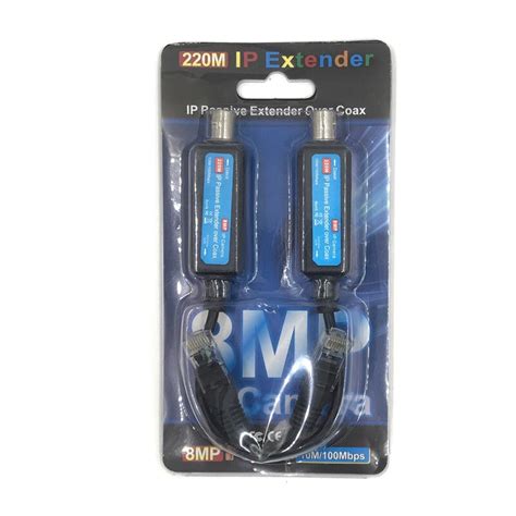 1 Ch Passive Ip Extender Over Coax Transmit Ip Cam Vicedeal