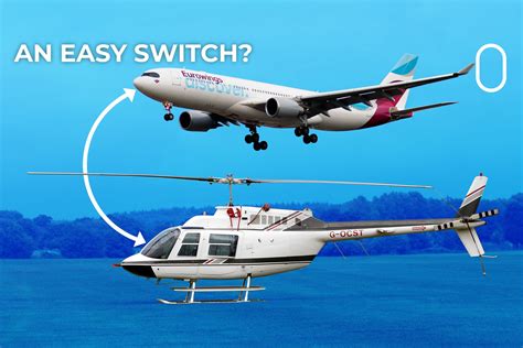 How Easily Can Helicopter Pilots Transition To Flying Fixed Wing Aircraft
