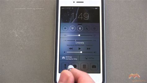 Ios 7 Notification And Control Center Youtube