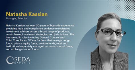 Natasha Kassian Investment Adviser Expert Witness Seda Experts