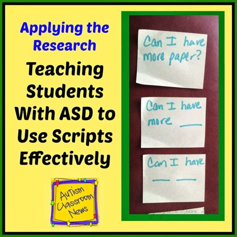 Best Scripting Images On Pinterest Autism Resources Autism Classroom And Classroom Resources