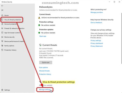 Turn Onoff Tamper Protection For Microsoft Defender Antivirus In