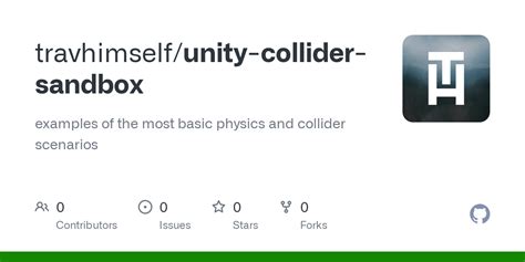 Github Travhimselfunity Collider Sandbox Examples Of The Most Basic