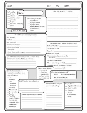 Name Age Sex Fill Online Printable Fillable Blank PdfFiller