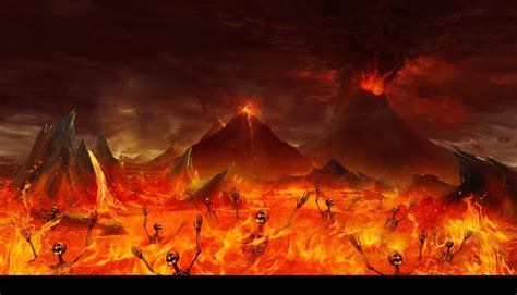 Lake Of Fire Hell Blank Template Imgflip