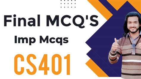 Cs401 Important Mcqs Final Term 202526