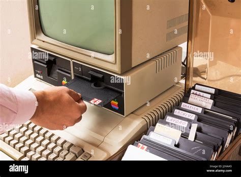 Insert Floppy Disk Hi Res Stock Photography And Images Alamy