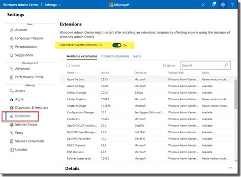 Windows Admin Center V And Windows Admin Center In Azure Sysops