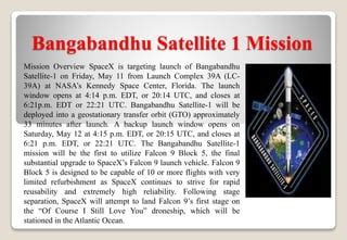 Bangabandhu Satellite 1 Pptx