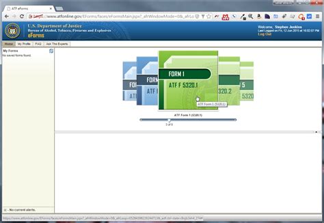 Eforms Atf How To E File An Atf Form 1 With Eforms Real Gun Reviews