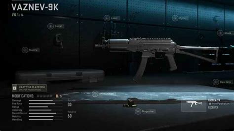 Best Mw2 Vaznev 9k Loadout Attachments And Class Pro Game Guides