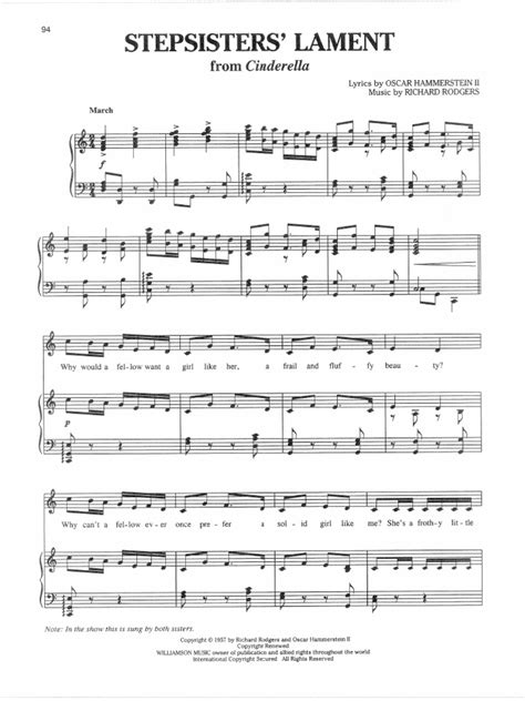 Stepsisters Lament Pdf