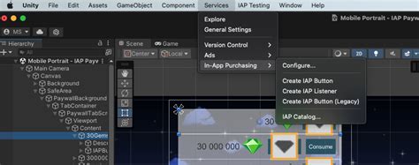IAP Button Legacy In App Purchasing