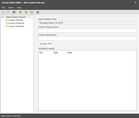 Creating A New Custom Xml File
