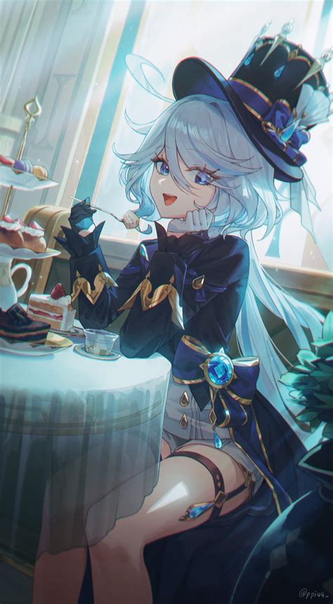 原神 フリーナ Furina 」𝖳𝖤𝖭𝟥のイラスト