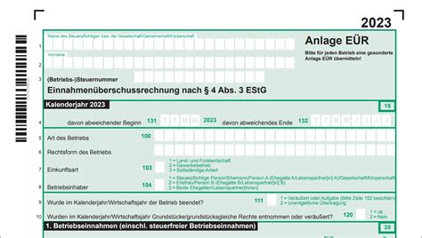 Anlage EÜr Offizielles Elster Formular Zur EÜr